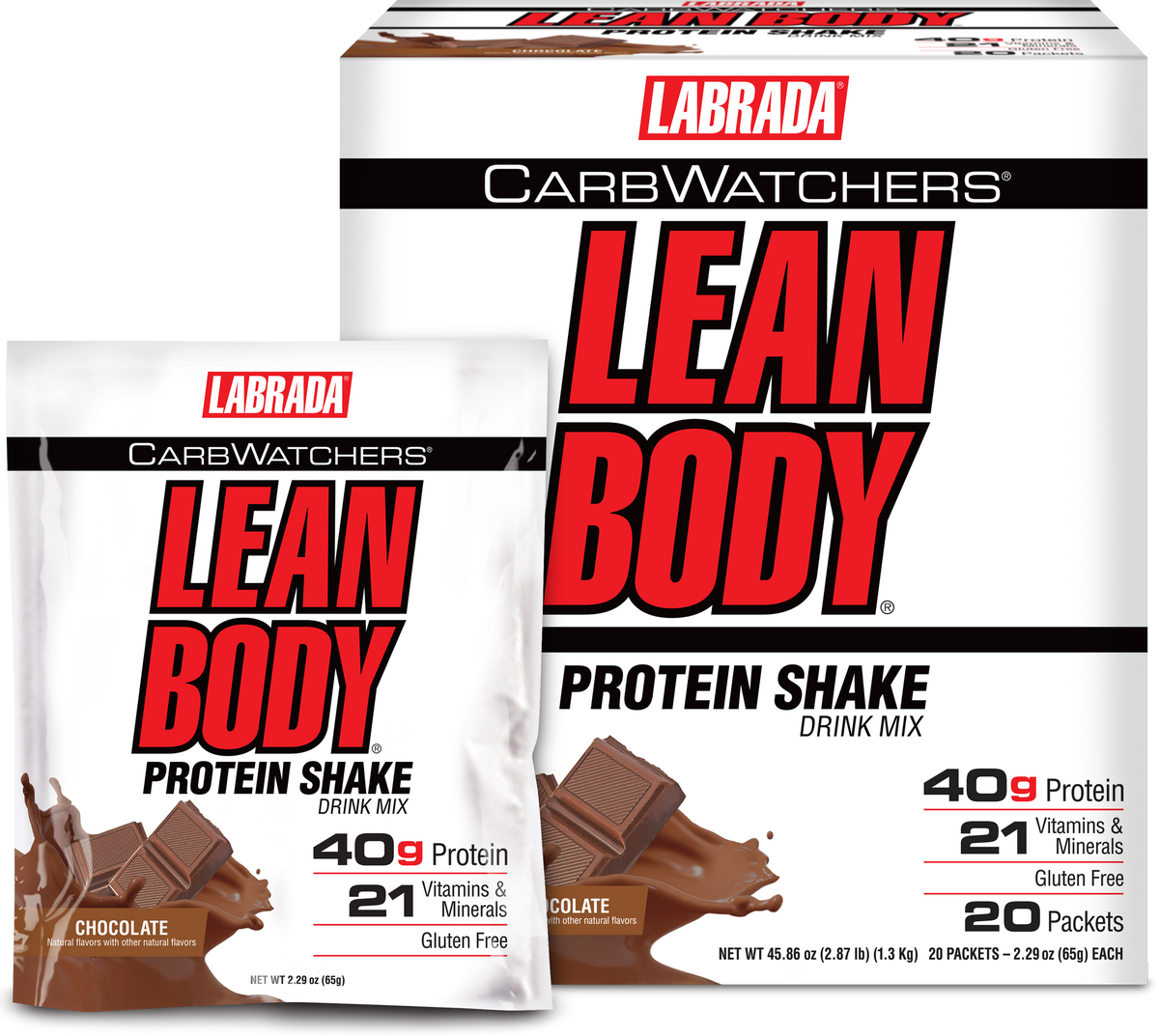 Lean Body CarbWatchers All-in-One Protein Shake Packets – LeanBody.com
