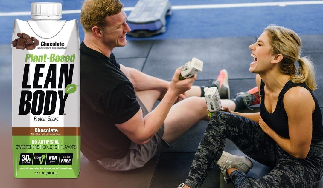 Lean Body Plant Based Ready-to-Drink Protein Shake (17oz) 12 Pack ...